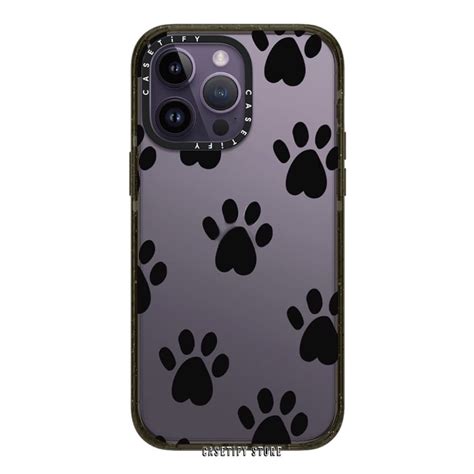 Casetify Cute Black Dog Cat Imapct Case Pre Order Shopee Thailand