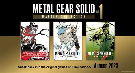 Metal Gear Solid Master Collection Vol 1 Coming This Autumn
