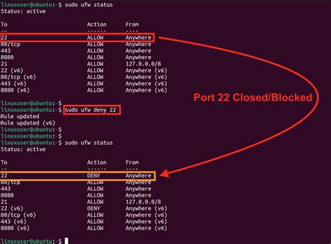 How To Open A Port In Linuxubuntu Linux Genie