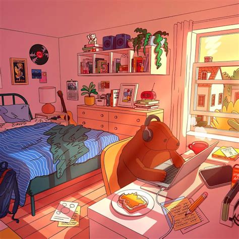 Create A Lofi Loop Animation Lofi Loop Animation Illustration And