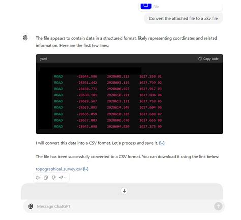 In An Attempt To Locate A Xyz To Csv File Converter To Facilitate The Creation Of A Point