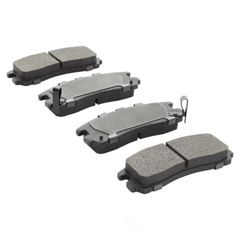 Disc Brake Pad Set Black Series Ceramic Brake Pads With Hardware