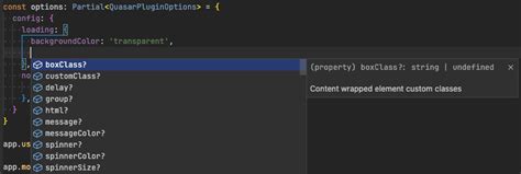 Quasar Plugin Config Property Is Typed Incorrectly Issue Quasarframework Quasar Github