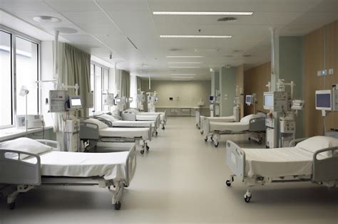 premium ai image patients in hospitals and clinics ai generated