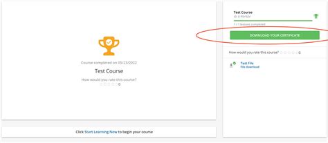 How To Download A Certificate From My Activities