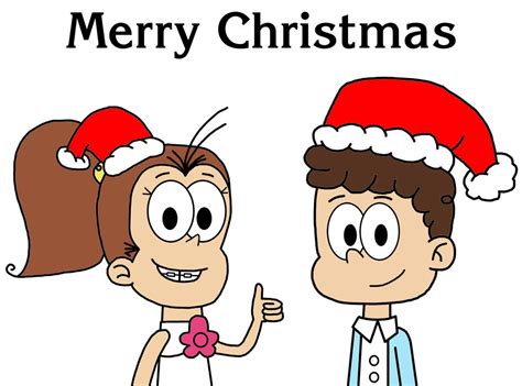 Xmas With Luan Loud And Benny By Nicholasvinhchaule95 On Deviantart