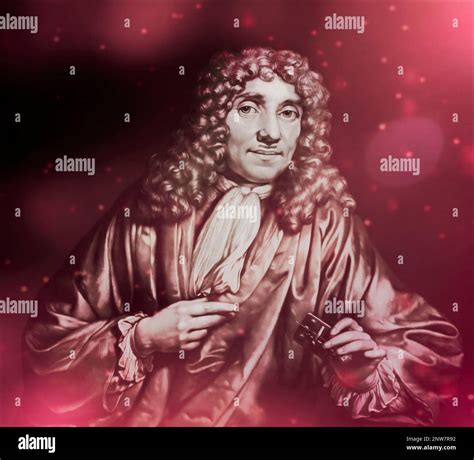 Antonie Philips Van Leeuwenhoek 1632 1723 A Dutch Microbiologist And Microscopist Stock
