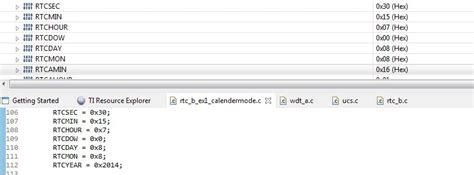 Reg Msp430f5xx Rtc Alarm Setting Register In User Guide Msp Low Power Microcontroller Forum