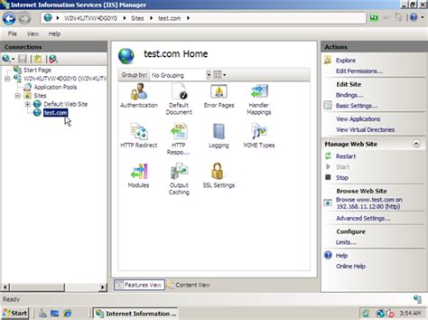 Information Technology Installing Iis 7 On Windows Server 2008