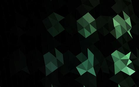 Dark Green Vector Shining Triangular Pattern 18812605 Vector Art At Vecteezy