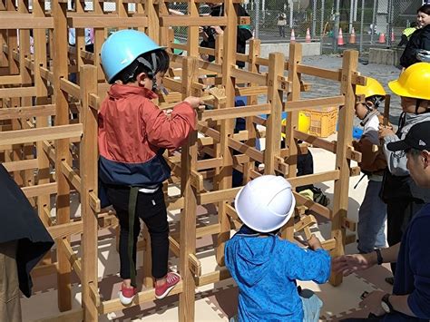 豊洲四丁目団地で「ちびっ子大工のワークショップ くむんだー」を開催しました！ Ur都市機構