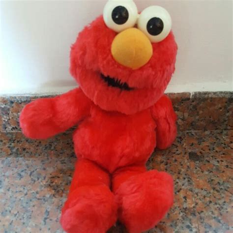 Elmo Fluffy Softtoy Hobbies And Toys Toys And Games On Carousell