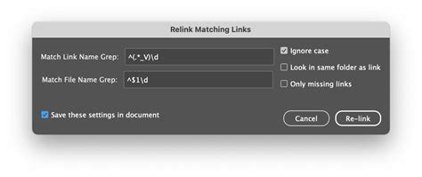 Solved How To Batch Relink Asset To Same File Name But Wi Adobe Community 14358429