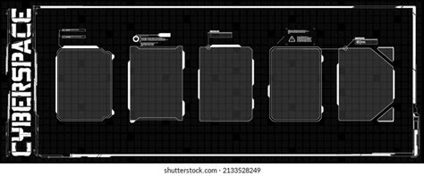 Hud Ui Gui Futuristic User Interface Stock Vector Royalty Free Shutterstock