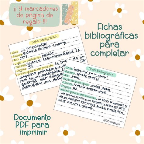 Fichas Bibliograficas Descubre Las Mejores Fichas Bibliográficas En
