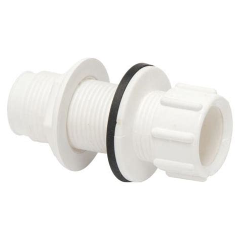 Polypipe 215mm Overflow Straight Tank Connector Active Plumbing Supplies