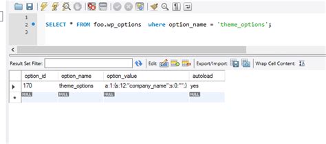 Wordpress On Form Submit Fails To Save Data To Database Wp Settings