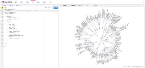 Vue前端使用echart径向树形图修改样式echart树图节点样式 Csdn博客
