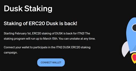 Dusk Erc20 Staking Documentation