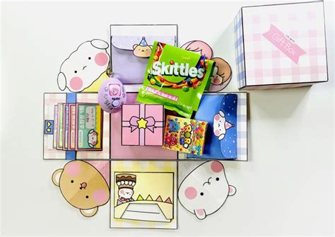 뿅 펼쳐지는 서프라이즈 선물 상자🎁 Diy 네이버 블로그