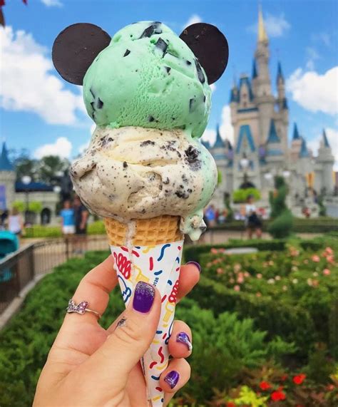 Happiest Snacks On Earth On Instagram Mickey Ice Cream Find This At Plaza Ice Cream Parlor
