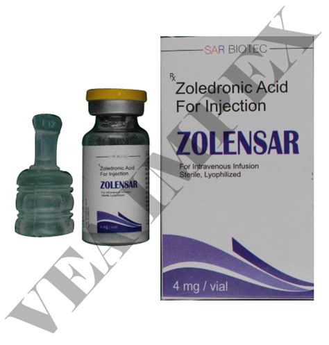 Zoledronic Acid Injection At Best Price In India