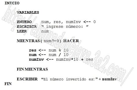 NUMERO CON LAS CIFRAS INVERTIDAS EN JAVA El Mundo de los Códigos Java