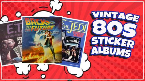 Vintage 80s Sticker Albums Collecting Panini Retro Collectors Youtube