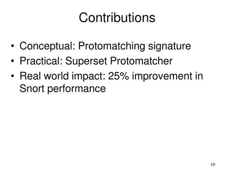 Ppt Protomatching Network Traffic For High Throughput Network Intrusion Detection Powerpoint