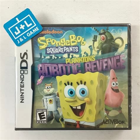 Spongebob Squarepants Planktons Robotic Revenge Nds Nintendo Ds