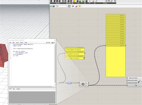 How To Write Nothing To A Datatree Grasshopper Mcneel Forum