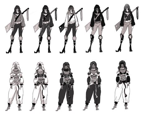 Character Design And Value Studies By Artbyedyn On Deviantart