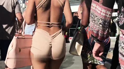 Sexy Ebony Ass And Camel Toe