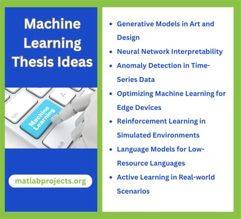 machine learning thesis topics