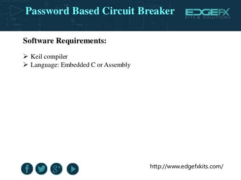 Password Based Circuit Breaker
