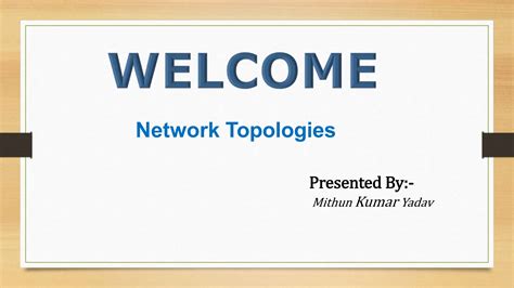 Mithun Network Topology Pptx
