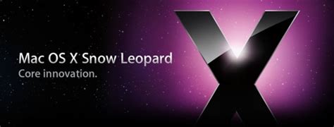 Apple Previews Snow Leopard Mac OS X 10 6