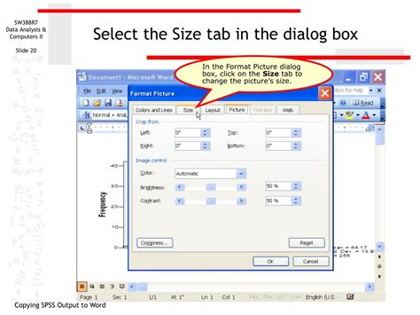 Ppt Efficient Spss Output Copying To Word Guide Powerpoint
