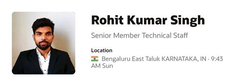 Oracle Promotion Careerjourney Newbeginnings Rohit Kumar Singh 25 Comments