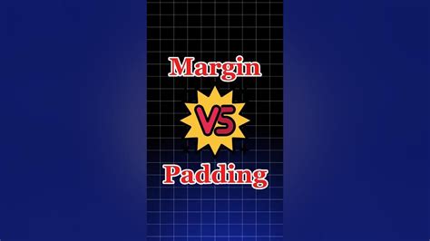 What Is Css Margin Css Margin Vs Padding Cssmargin Css Padding