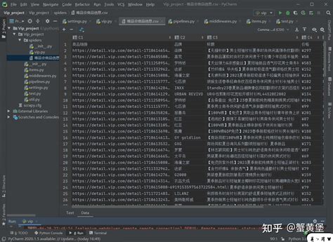 Python爬虫 爬取唯品会商品信息 Scrapyselenium 知乎