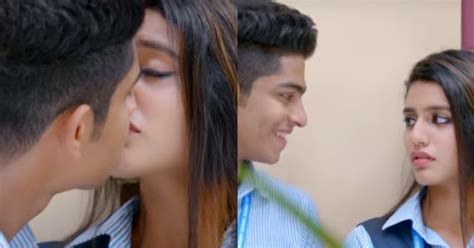 Priya Prakash Varrier After The Sensational Wink Priya Varriers Kissing Scene From The Same