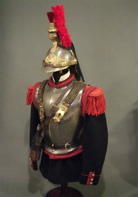 Original French Cuirassier Cuirass Or Cuirasse Helmet And Uniform Ca