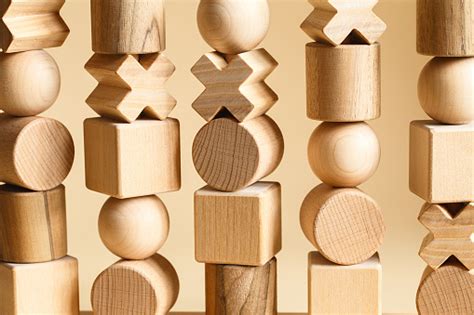 어린이 용 나무 장난감 시퀀싱 블록 모양 미세 운동 기술 손 눈 조정 수학 기술을 교육하기위한 학습 리소스를 차단합니다 천연 목재 구조 세트 교육 장비 0명에 대한 스톡