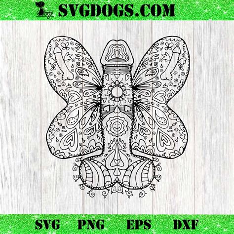 Penis And Vagina Mandala Svg