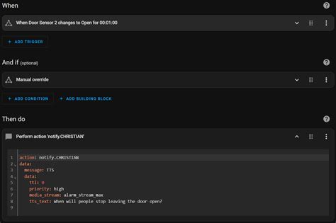 Notify Groups In Automation Actions Configuration Home Assistant