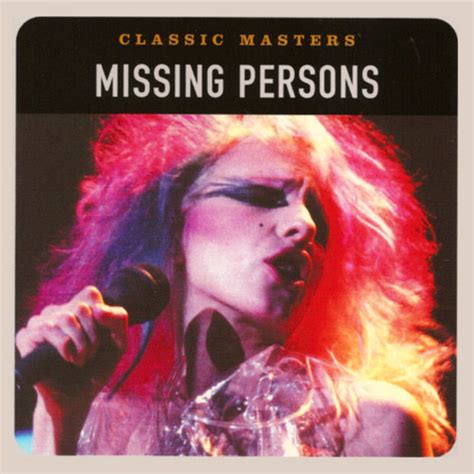 Missing Persons Classic Masters Cd Compilation Remastered 2002