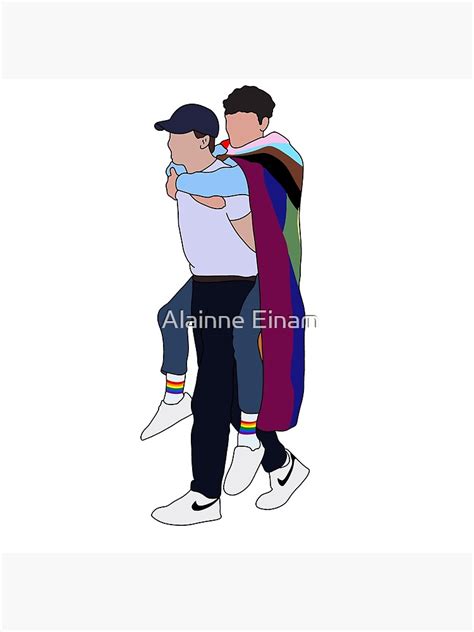 Kit Connor And Joe Locke Pride 2022 Photographic Print For Sale By Alaieina Redbubble