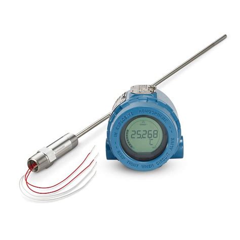 Rosemount 214c Rtd Temperature Sensor And 3144p Temperature Transmitter Ehuade Automation