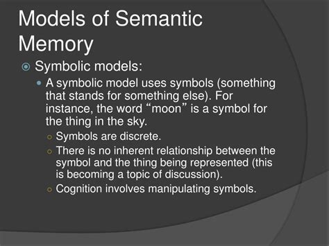 PPT Semantic Long Term Memory PowerPoint Presentation Free Download ID 1151483